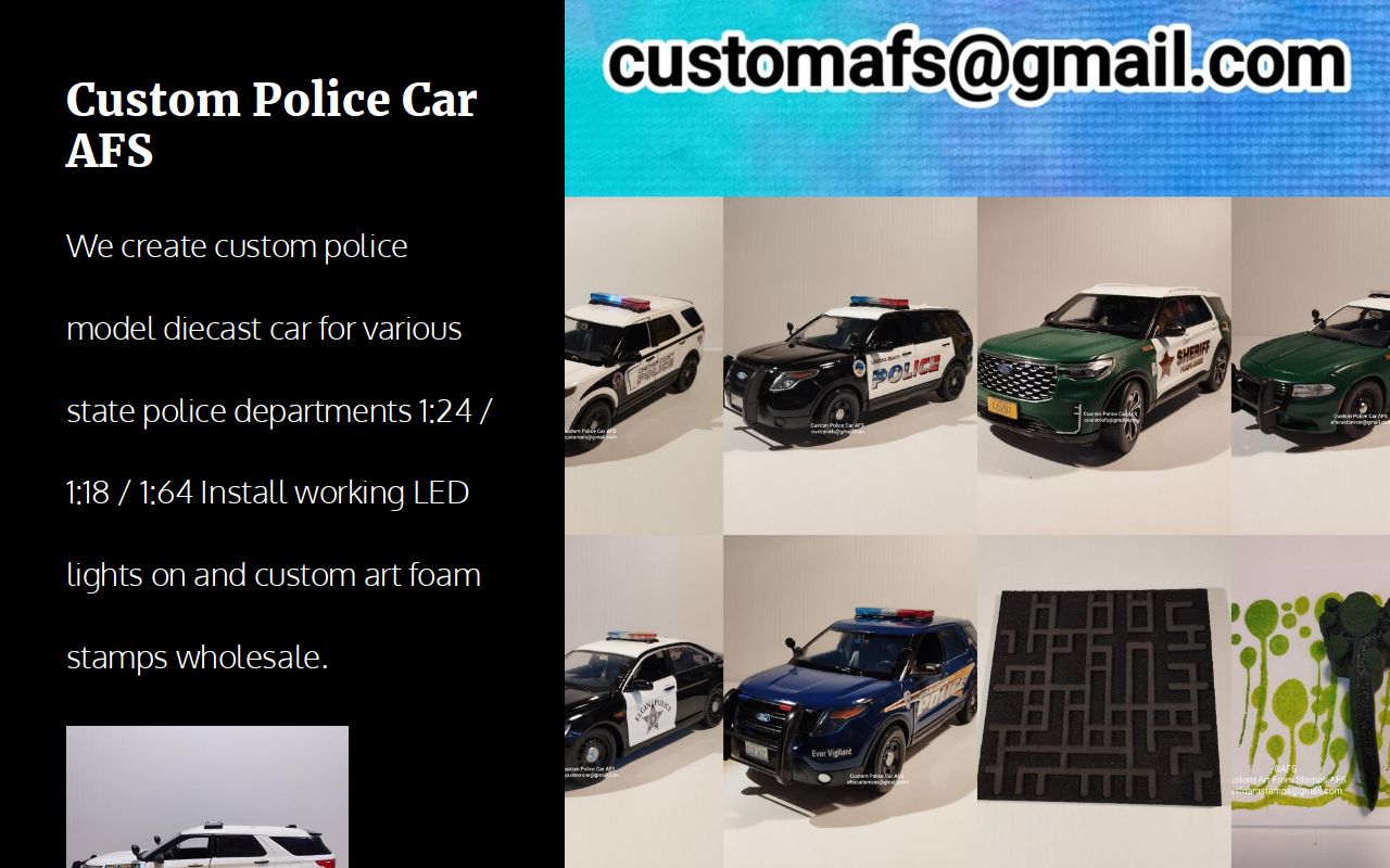 Custom Police Car AFS